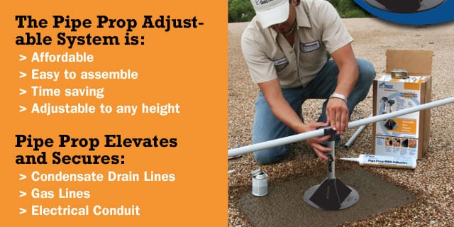 Pipe Prop | Fort Worth, Dallas & Houston, TX | Tulsa, OK | Pipe Support ...