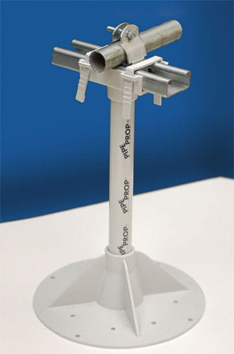 Pipe Prop Receives Patent for Unistrut Receiver Adjustable Pipe Support ...